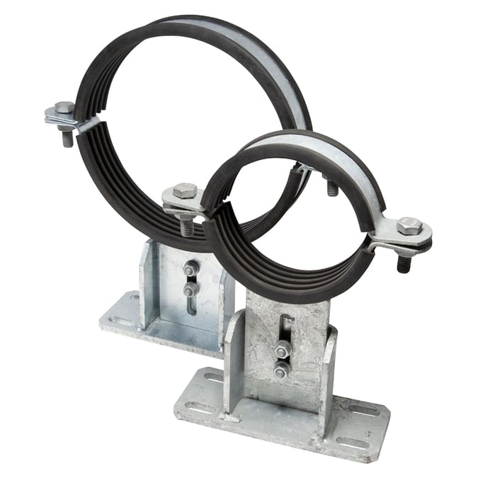Height adjustable pipe clamps | pipework products - MIDFIX