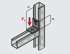 AB201 Angle Channel Bracket | Channel Brackets - MIDFIX