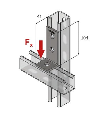 AB202 Angle Channel Bracket | Channel Brackets - MIDFIX