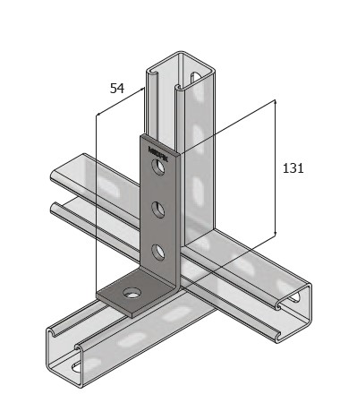 AB206 Angle Channel Bracket - MIDFIX
