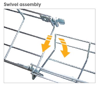 Pemsa Rejiband Rapide 60mm Deep cable tray available in stock - MIDFIX