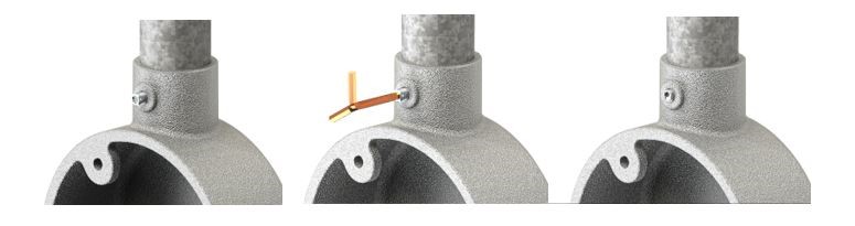 Conlok® Galvanised U Boxes - MIDFIX