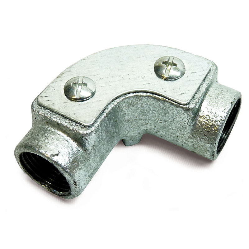 Galvanised Inspection Elbows - MIDFIX