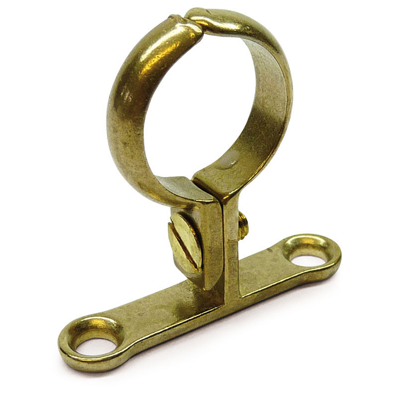 Brass Screw On Pipe Clips - MIDFIX