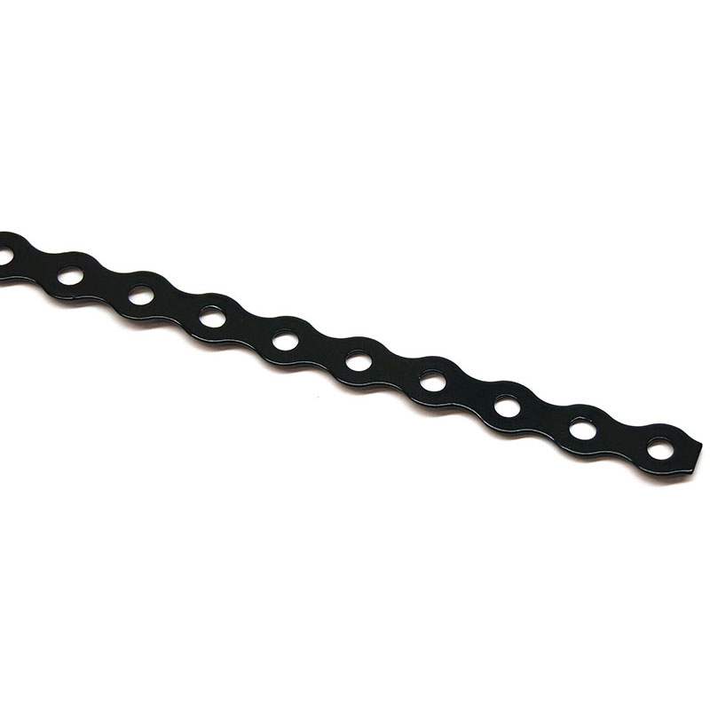 Black PVC Coated Fixing Band | 18th Edition Compliant - MIDFIX