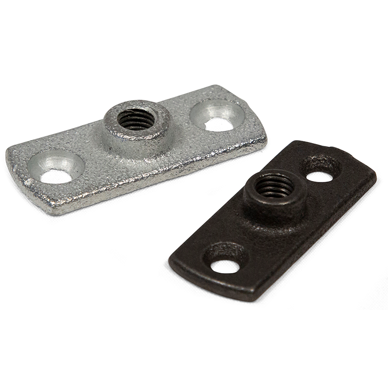 Malleable Backplates | Pipe Clamp Accessories - MIDFIX