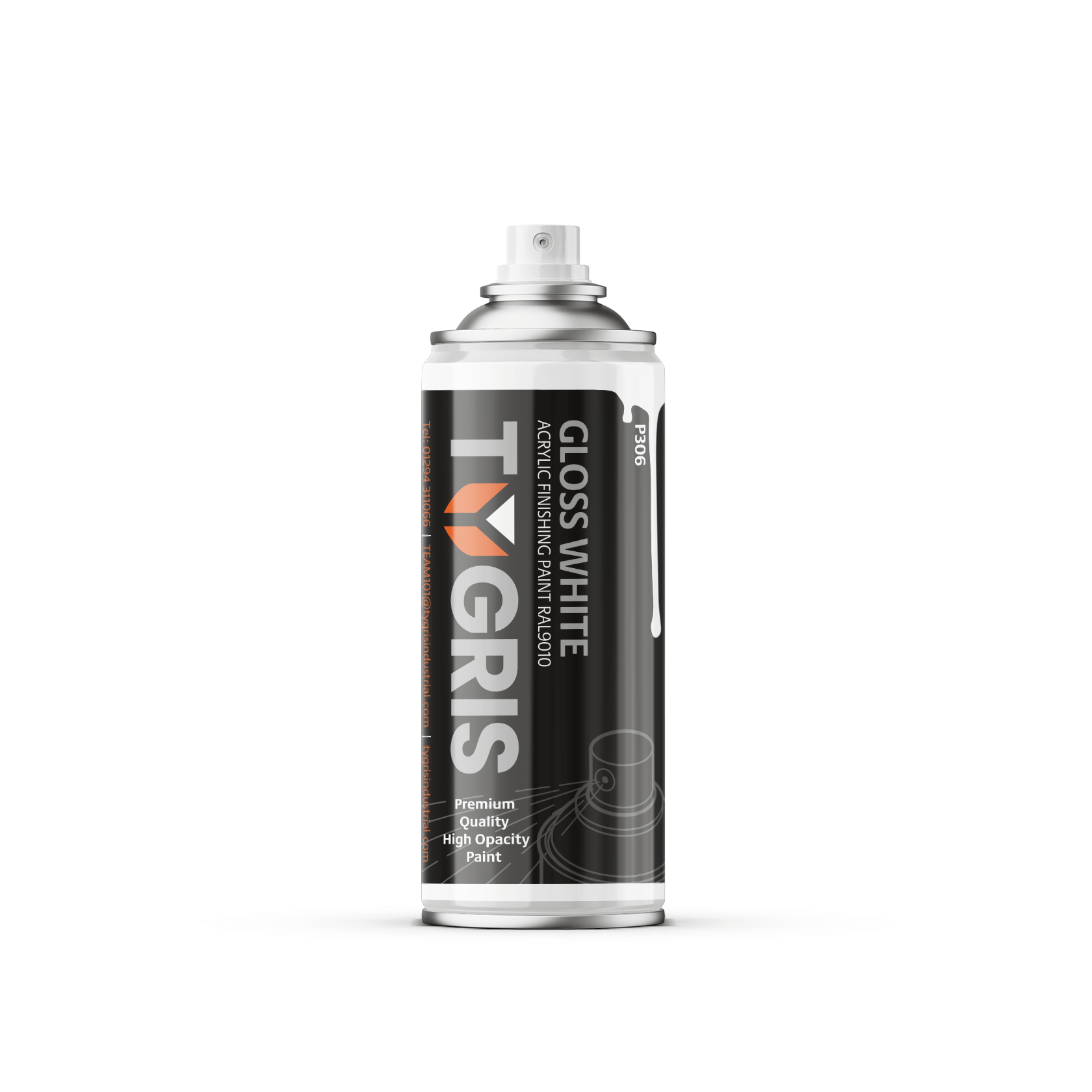 MIDFIX Gloss Enamel Aerosol Paint - MIDFIX