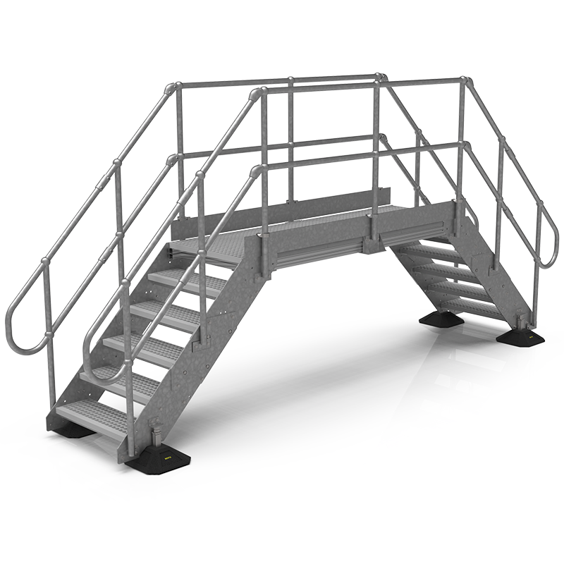 MX-R Access Stepovers - Rooftop Support System - MIDFIX